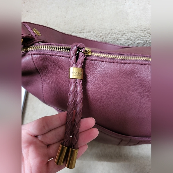 The Sak | Bags | Nwt The Sak Collective The 3 Leather Carbernet Hobo ...